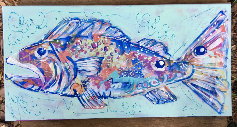 Chaos Fish with Beth Melton-Seabrook – Vino & Van Gogh