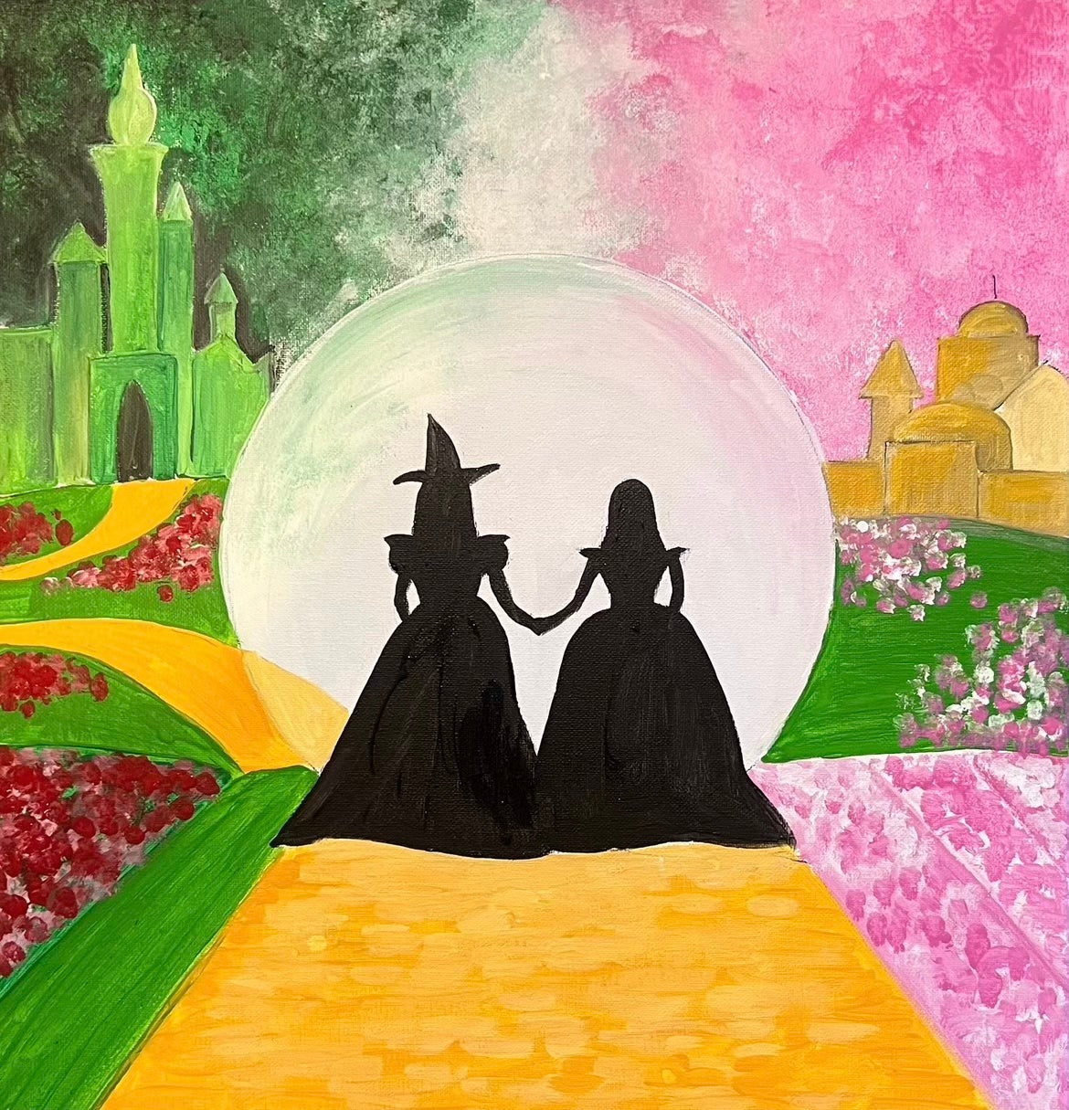 A "Wicked" Painting! – Vino & Van Gogh