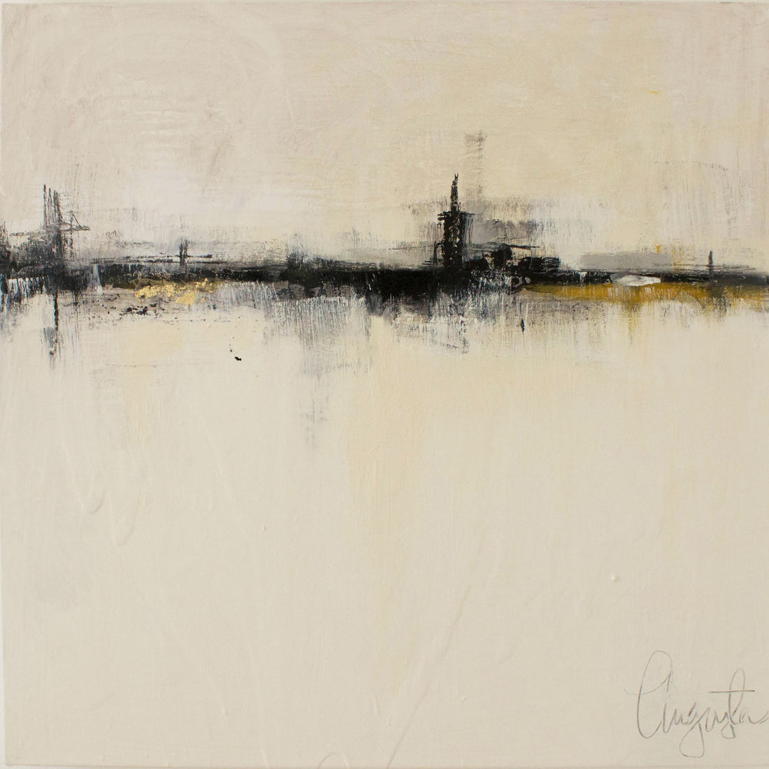 Abstract Landscape with Augusta Wilson – Vino & Van Gogh